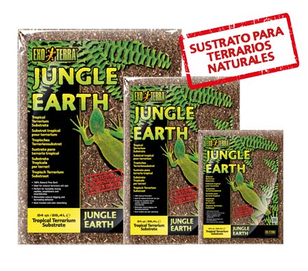 Sustrato Jungle Earth - Exo Terra – Terrarios de Pvc